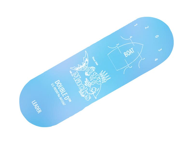 Double D™ Dodger Decal — Mack’s Lure Tackle